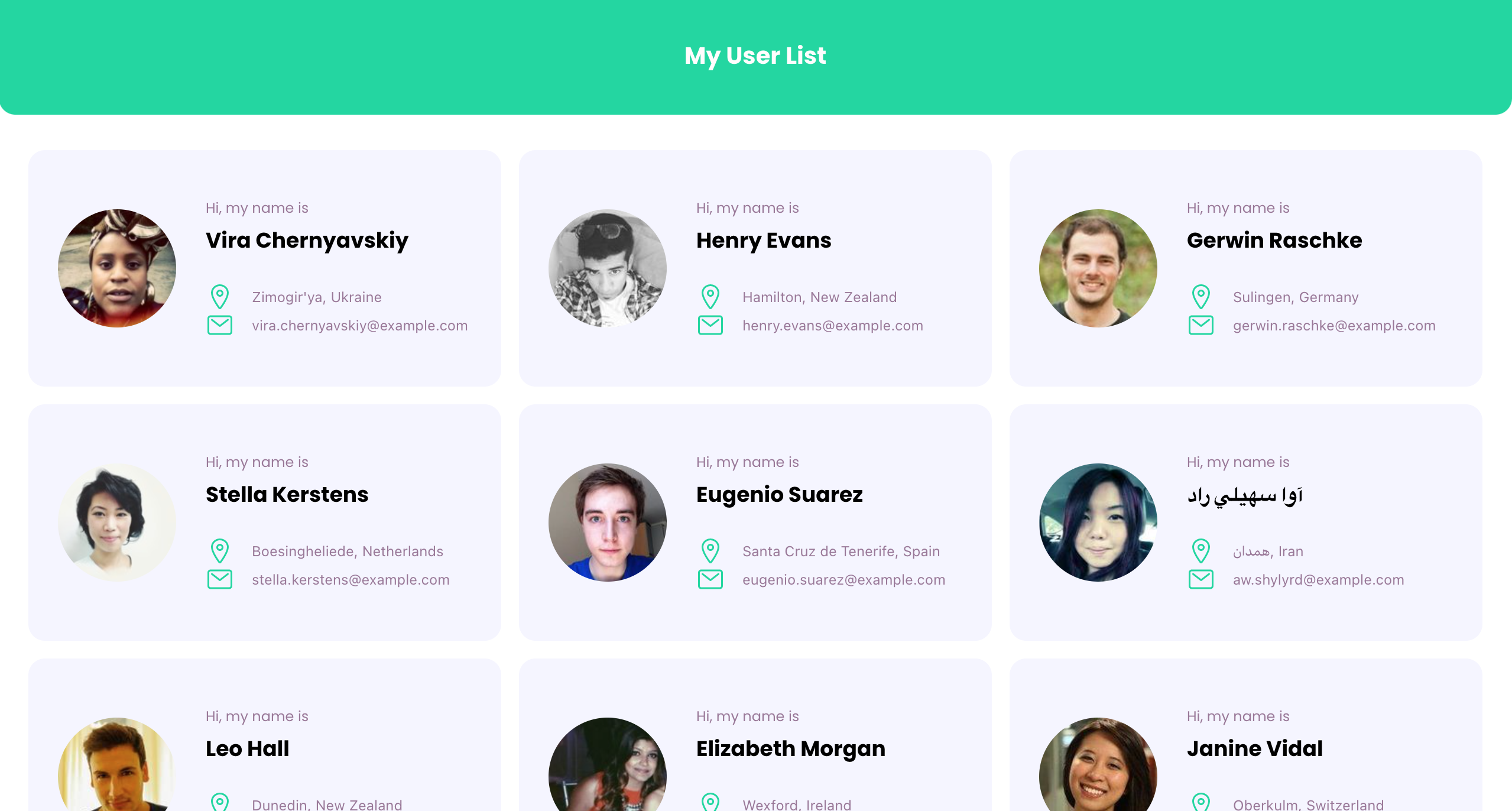 GitHub - eyasasn/user-list: This project contains a random user list ...