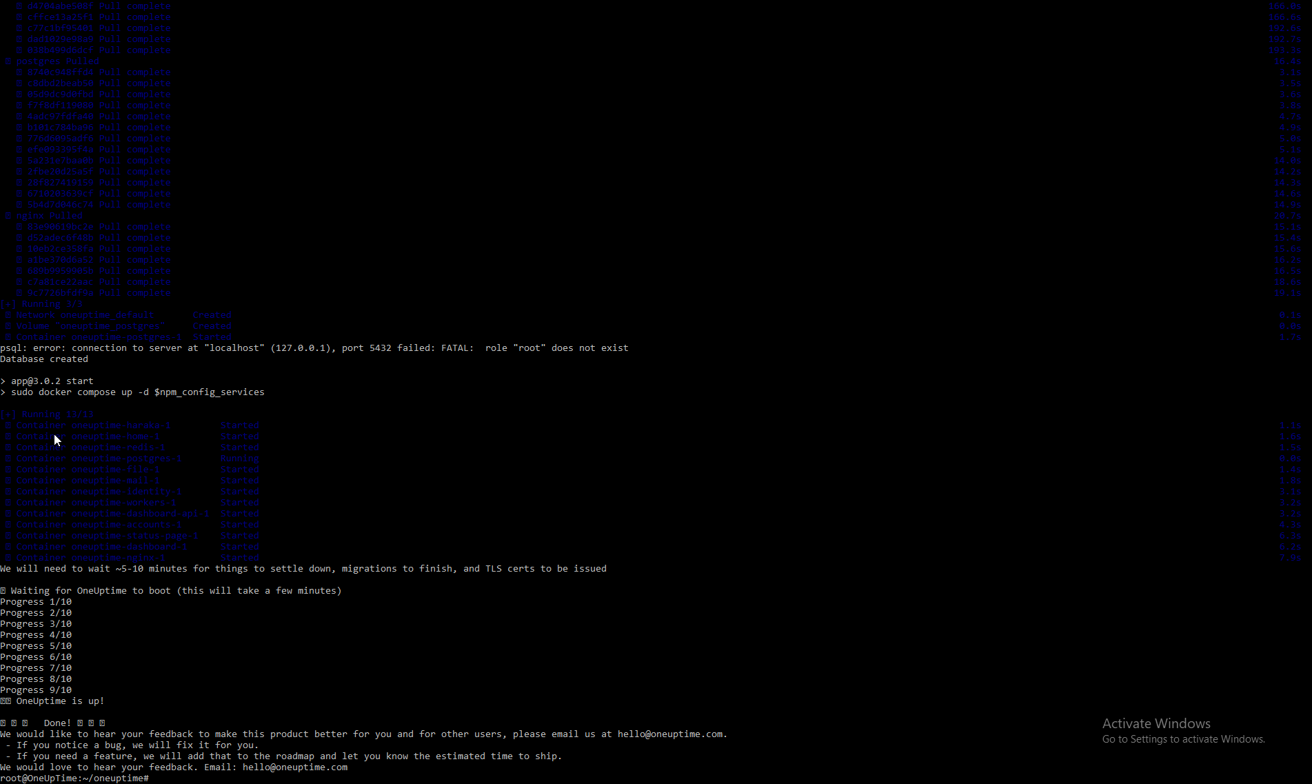 Db Connection Error · Issue 355 · Oneuptimeoneuptime · Github 