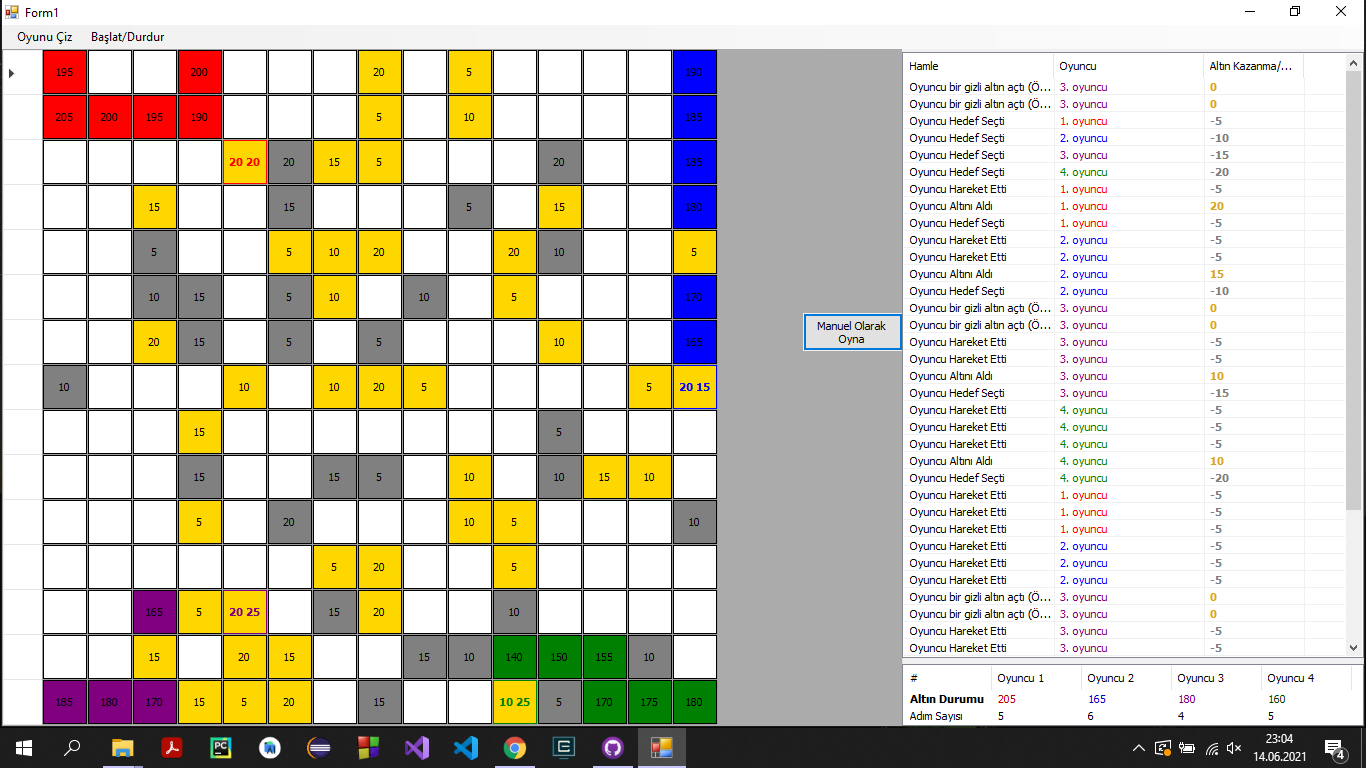 GitHub - melisacakmaak/Gold-Collecting-Game