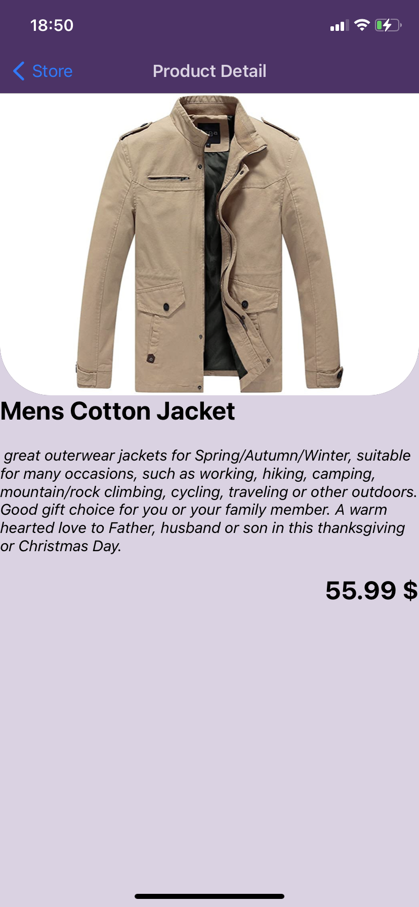 GitHub - melisacakmaak/React-Native-StoreApp