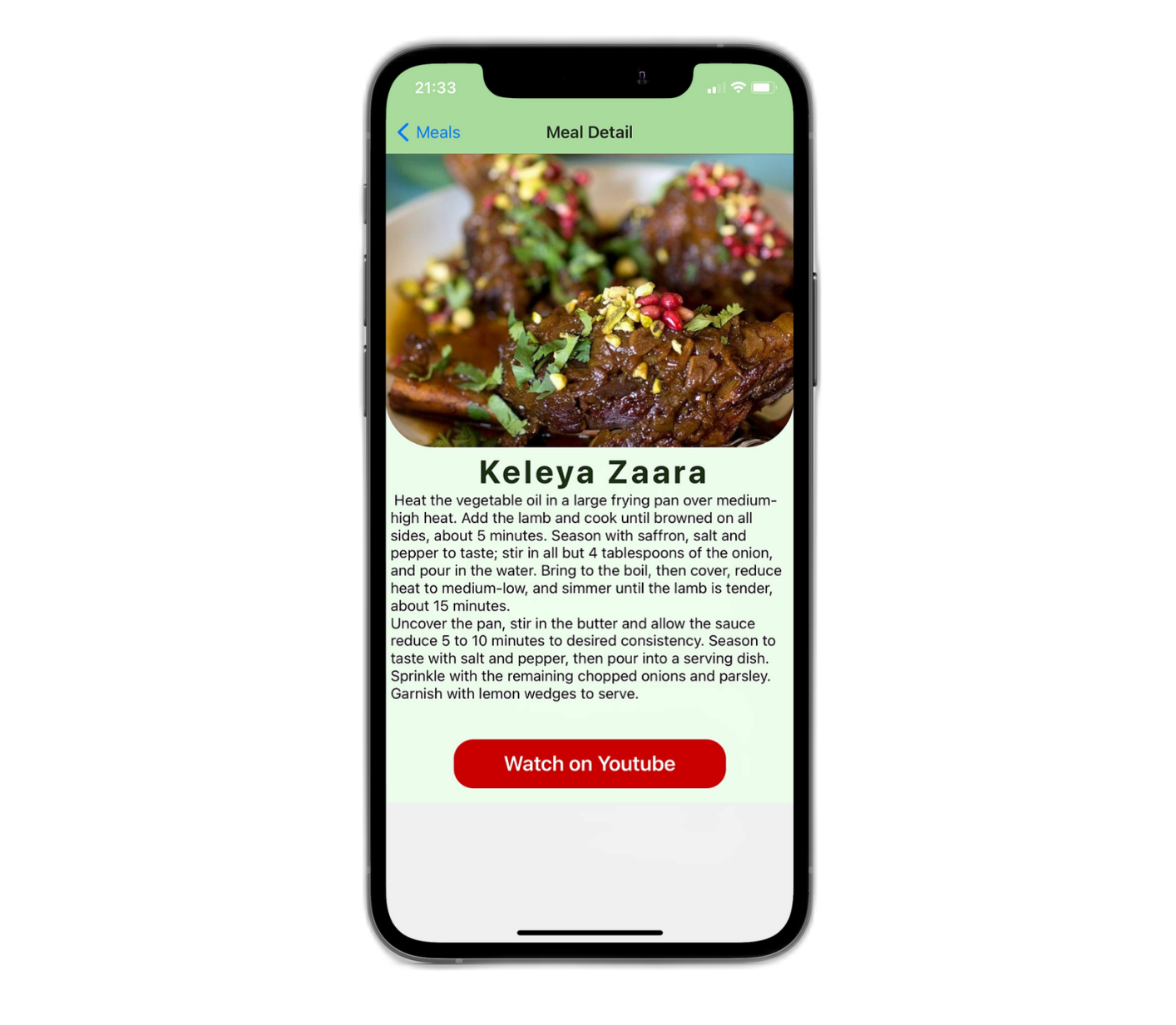 GitHub - melisacakmaak/React-Native-RecipeApp