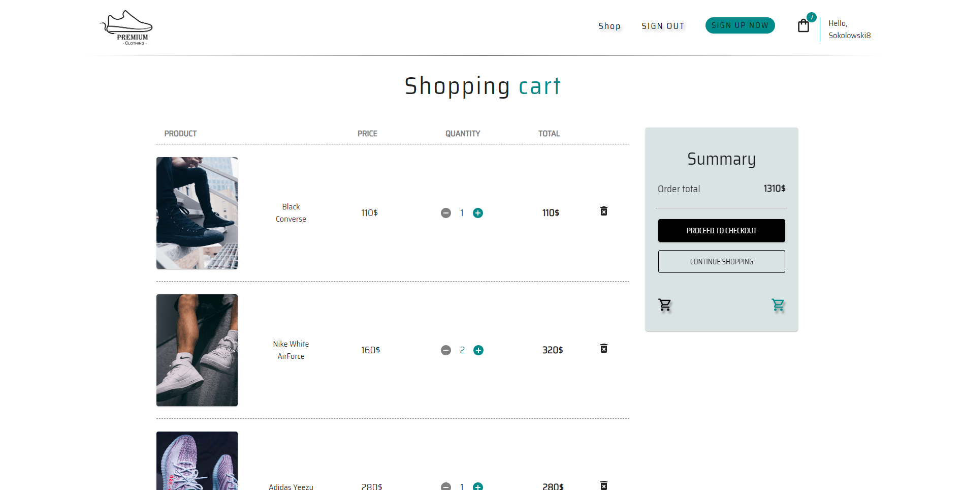 GitHub - JohnnyFalcon/clothingapp: Portfolio project. E-commerce ...