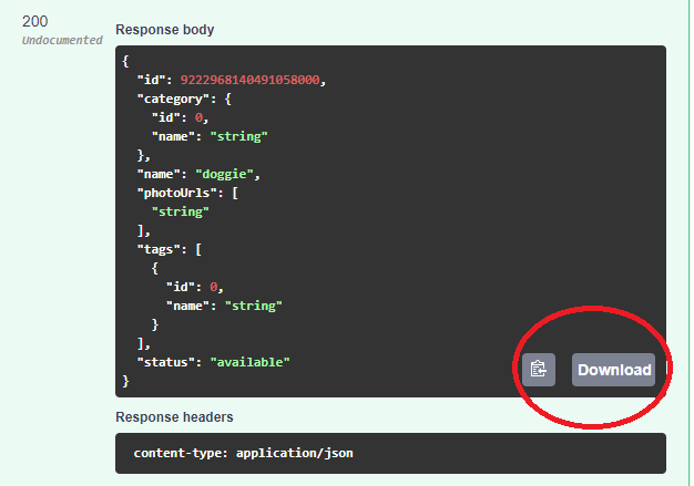 Download Tryout Response · Issue 340 · Rapi Docrapidoc · Github 