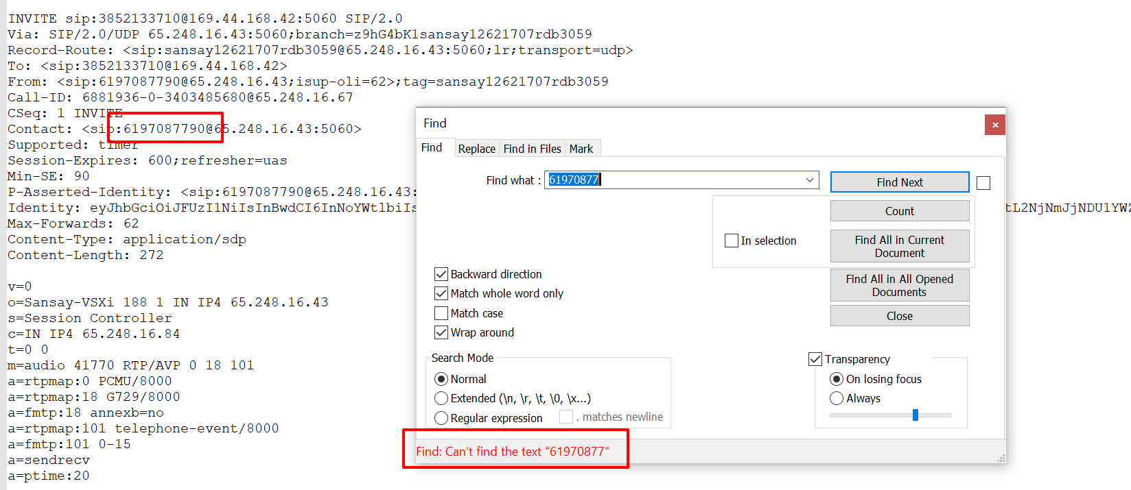 Search string is not recognized · Issue #9763 · notepad-plus-plus ...