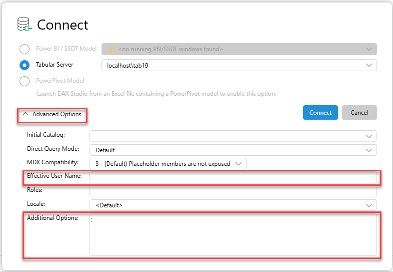 Tabular connection for Dax Studio · Issue #1047 · DaxStudio/DaxStudio · GitHub