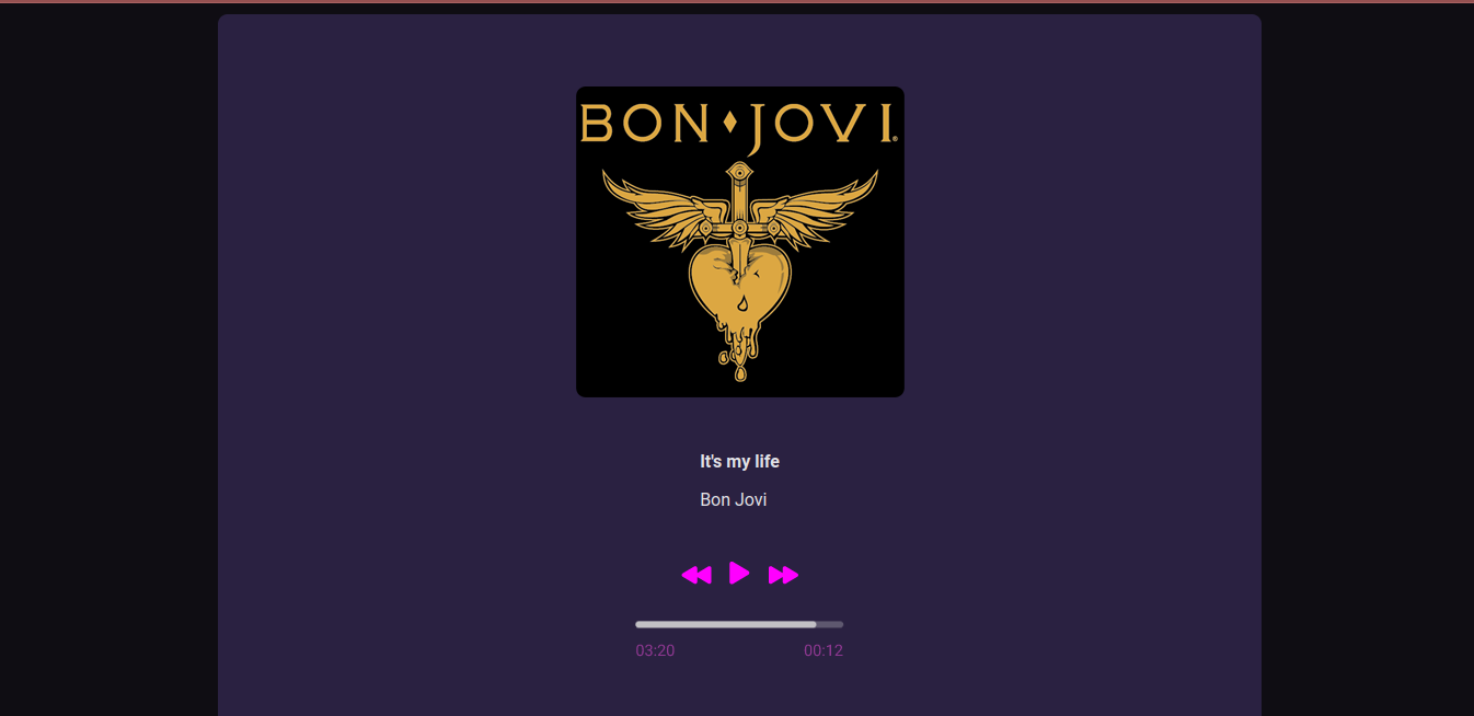 Github Valeriasouza28 Rocketseat Boracodar Desafio1 Contém Um Layout De Um Player De Música