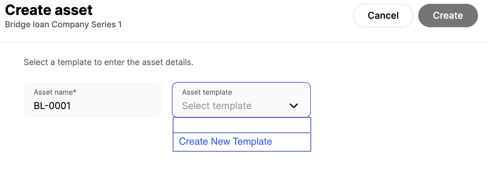 J - Suggestion: Ability to create asset template from `.../assets/create` · Issue #1081 ...
