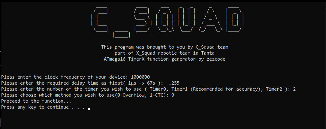 GitHub - ZAK0EE/AVR_TimerXGenerator: This program generates timer code ...