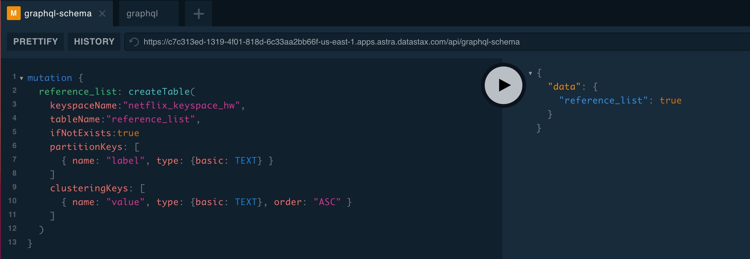 [HW] Madhusudan Tamrakar · Issue #252 · datastaxdevs/workshop-graphql-netflix · GitHub
