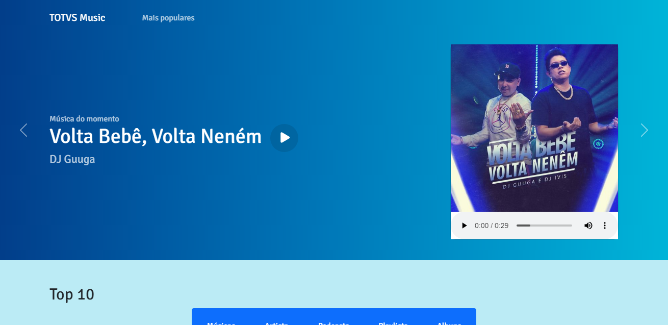 GitHub - AleNoia/music-listing: Uma interface de listagem de música