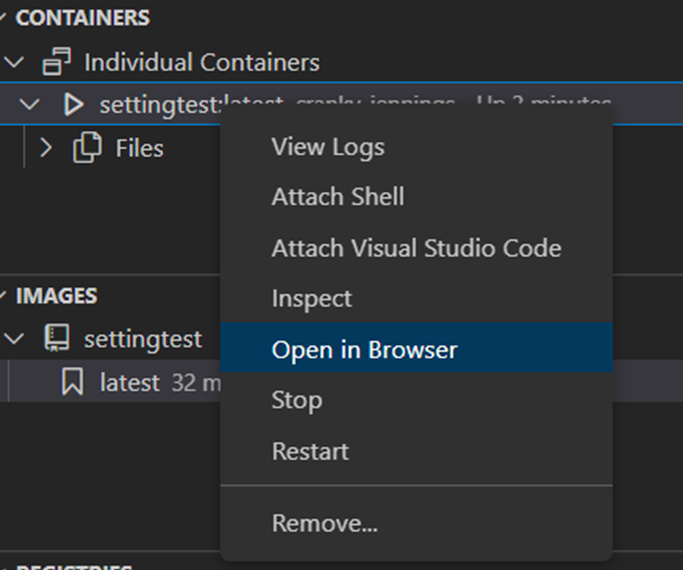 Casuistry Azure Container Does Not Show The Web Service · Issue 55 · Docker Desktop Linux