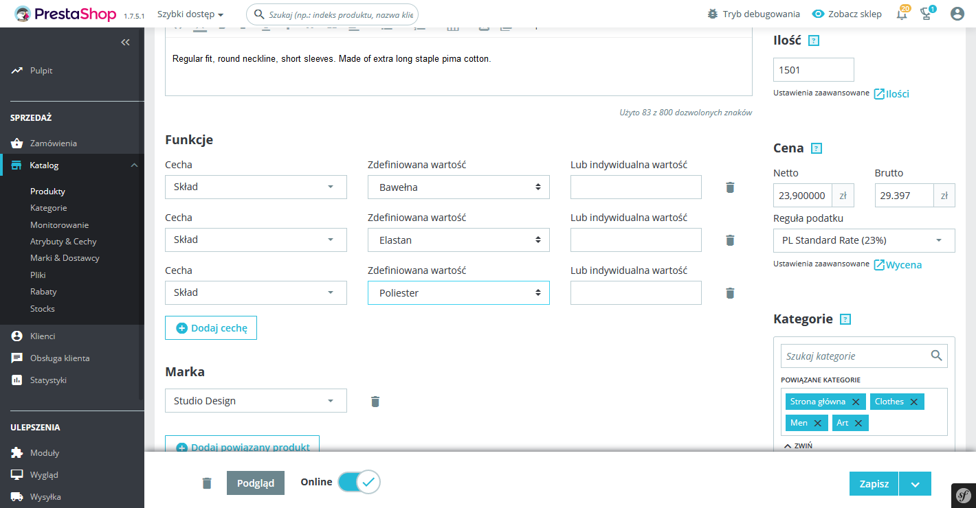 Multiple feature values for a single feature · Issue #15177 · PrestaShop/PrestaShop · GitHub