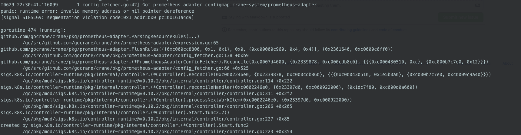 prometheus-adapter-config only configure rules and externalRules, Crane will crash · Issue #829 ...