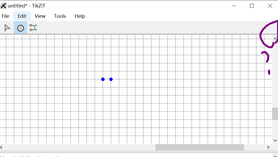 The vertex style or edge style option of Tikzit on my computer (Windows 10) suddenly disappeared ...