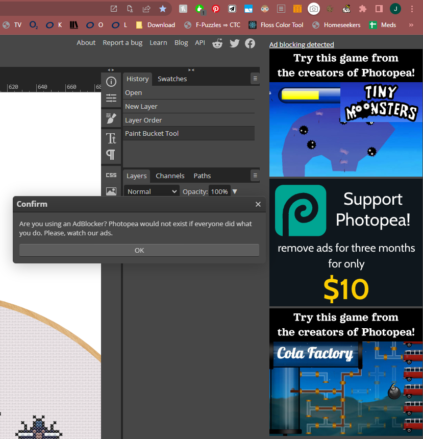 Shows adblock enabled but I made sure to disable adblock! · Issue #4729 ...