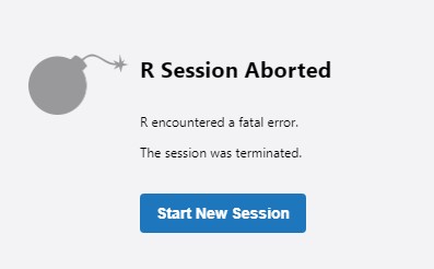 R session aborted when installing geoChronR · Issue #67 · nickmckay/GeoChronR · GitHub