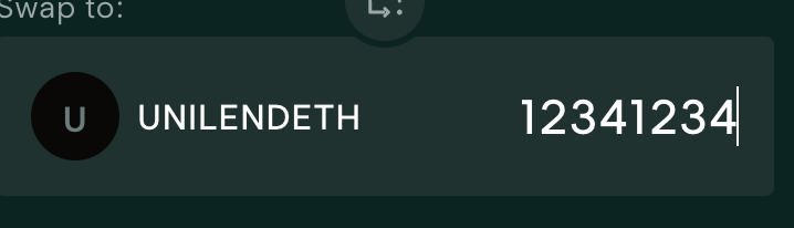 Swaps - entry amount cuts off at 8 pts · Issue #867 · tahowallet ...