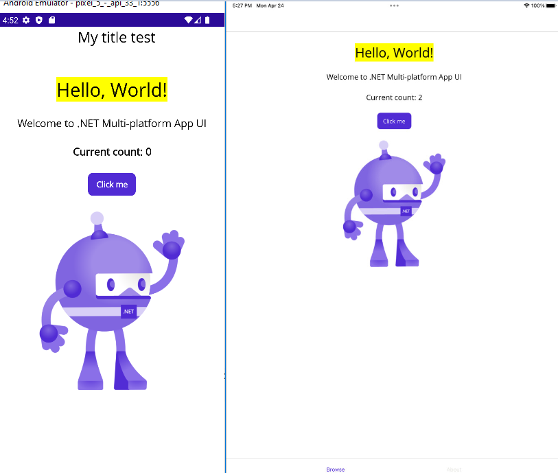 Shell.TitleView not working in combo with SearchHandler · Issue #6406 · dotnet/maui · GitHub