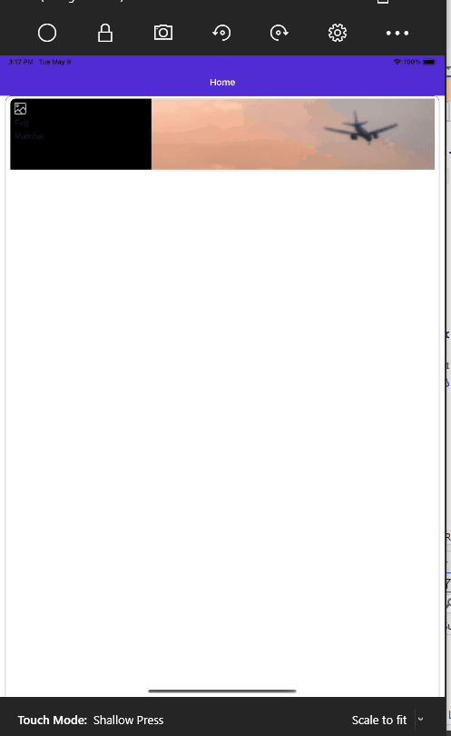 Content page not scrollable and the controls below CarouselView moves on top of CarouselView ...