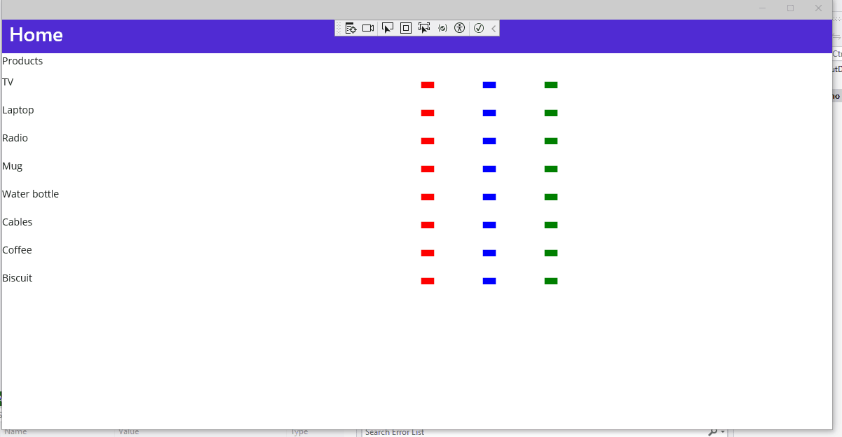 Layout incorrect using a horizontal linear layout inside a grid · Issue ...