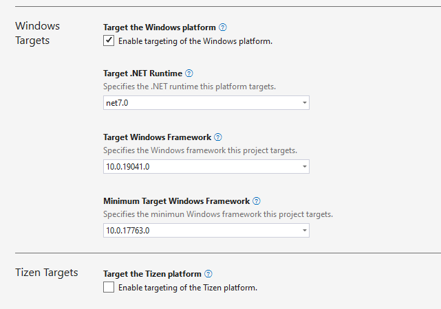 Mac catalyst target cannot be removed from project Properties page · Issue #13884 · dotnet/maui ...