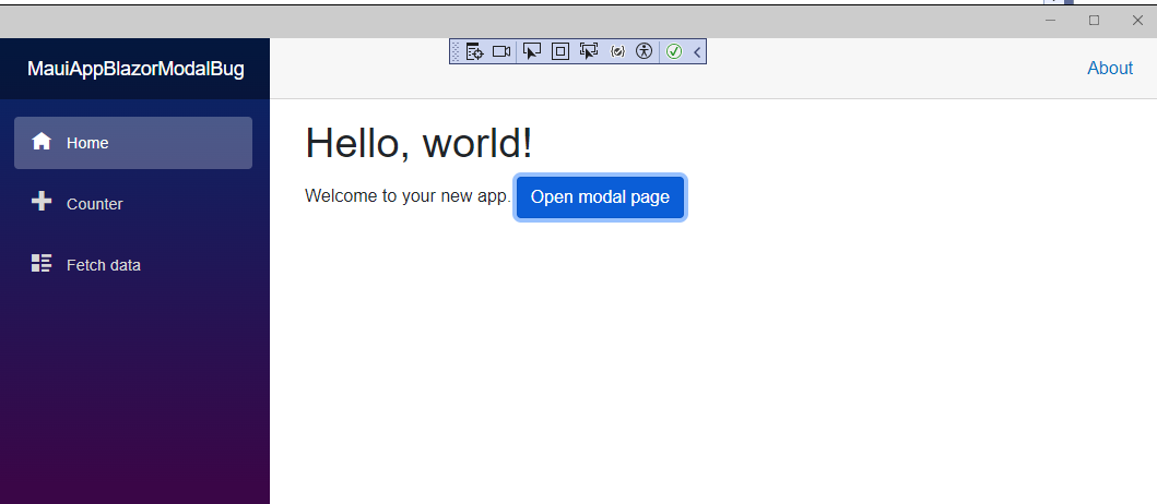 MAUI Blazor for Windows: PushModalAsync-Issue · Issue #9288 · dotnet/maui · GitHub