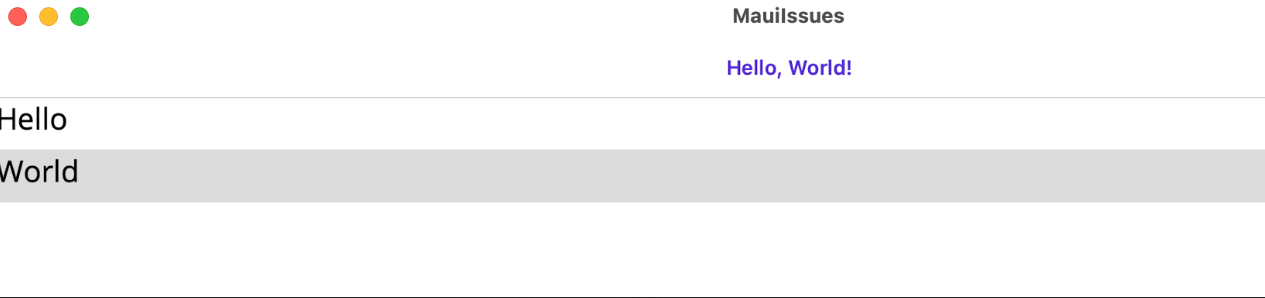 ListView context menu on MacCatalyst doesn't show up at all · Issue #8664 · dotnet/maui · GitHub