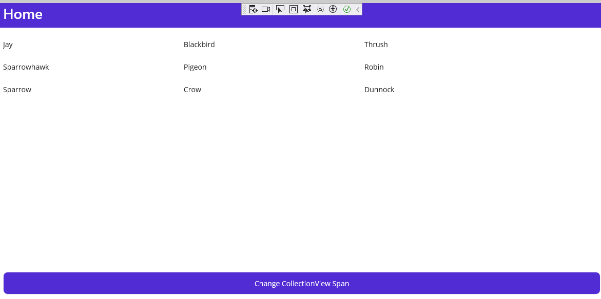 .NET 7 MAUI CollectionView item's context menu is not invokable via a Narrator screen reader ...
