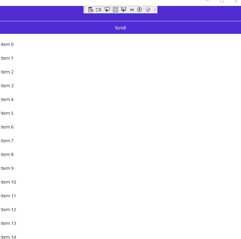 Customised Collectionview Inherited From Does Not Scrollto And Display Selection Correctly