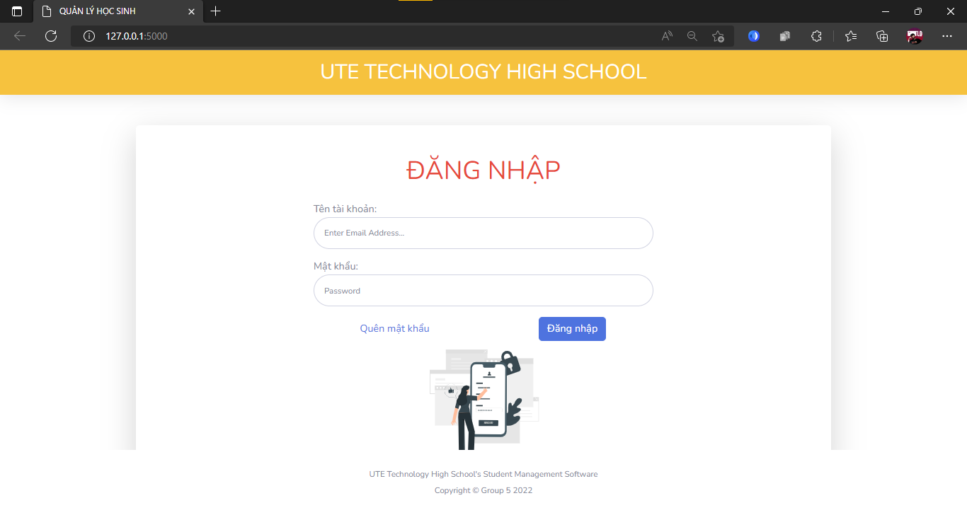 GitHub - dieptanluangithub/STUDENT-MANAGEMENT-WEBSITE: Website quản lý học sinh được viết bằng ...