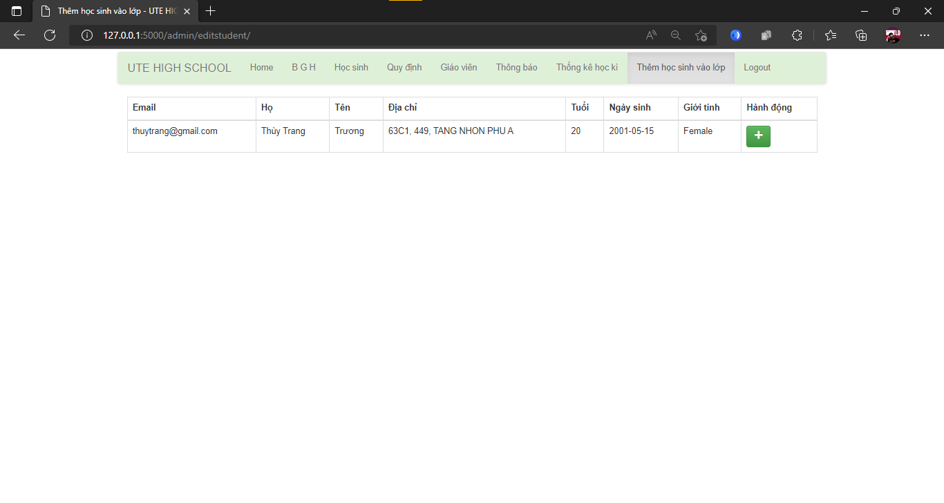 GitHub - dieptanluangithub/STUDENT-MANAGEMENT-WEBSITE: Website quản lý ...