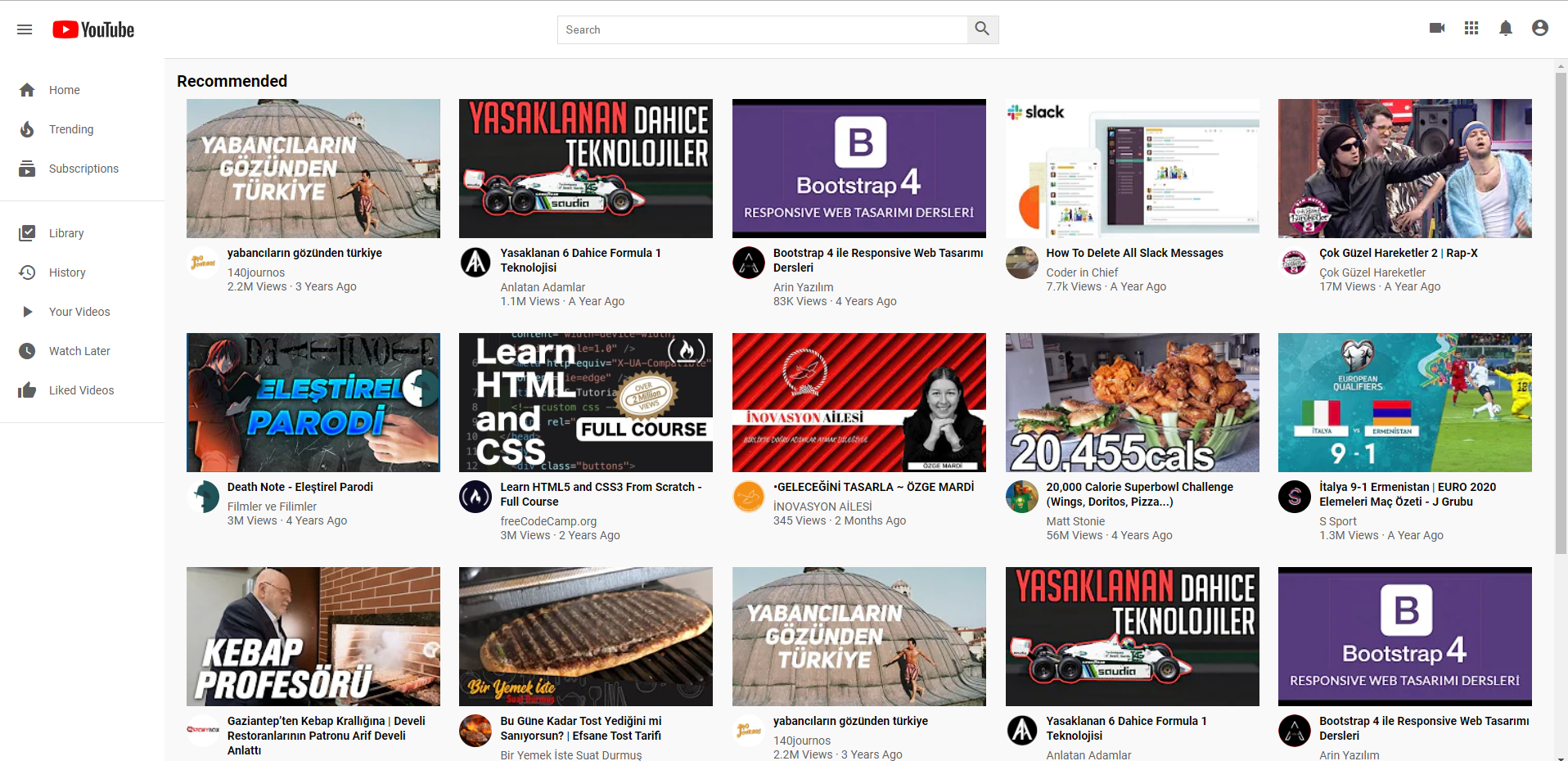 GitHub - Brainhub24/Youtube-Clone: A Youtube Clone which built with ...