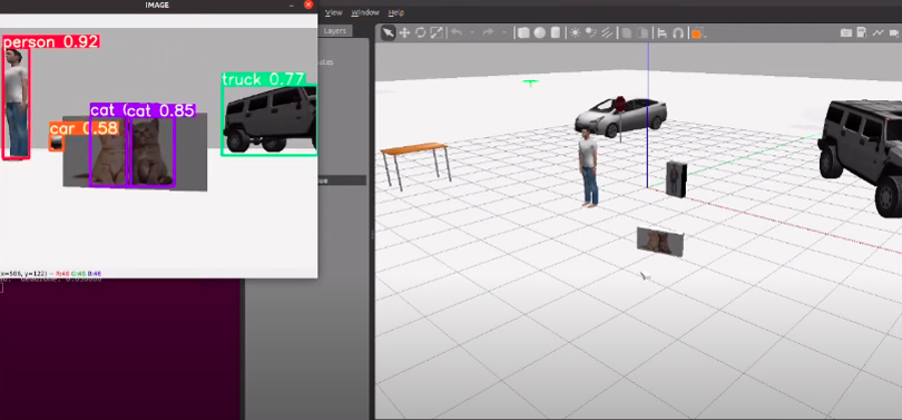 Github Hasanilteris Gazebo Object Detection Real Time Color And Object Detection Application