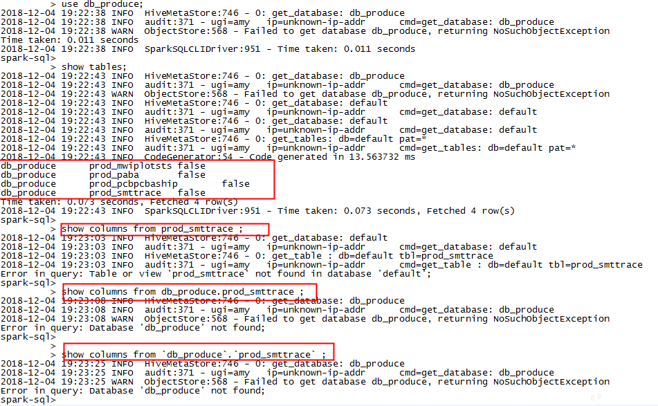 有关show columns的需求 · Issue #514 · pingcap/tispark · GitHub