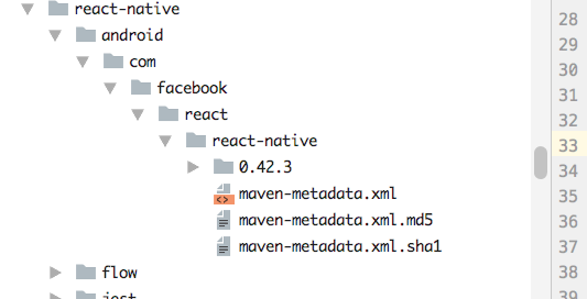 I used version not the node_modules android version · Issue #19288 ...