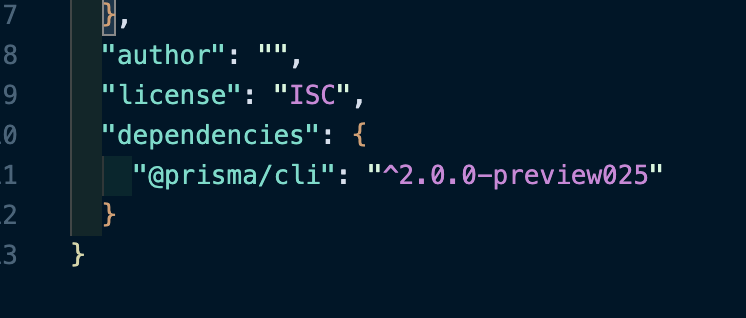 prisma not found for prisma2cli · Issue #2047 · prisma/prisma · GitHub