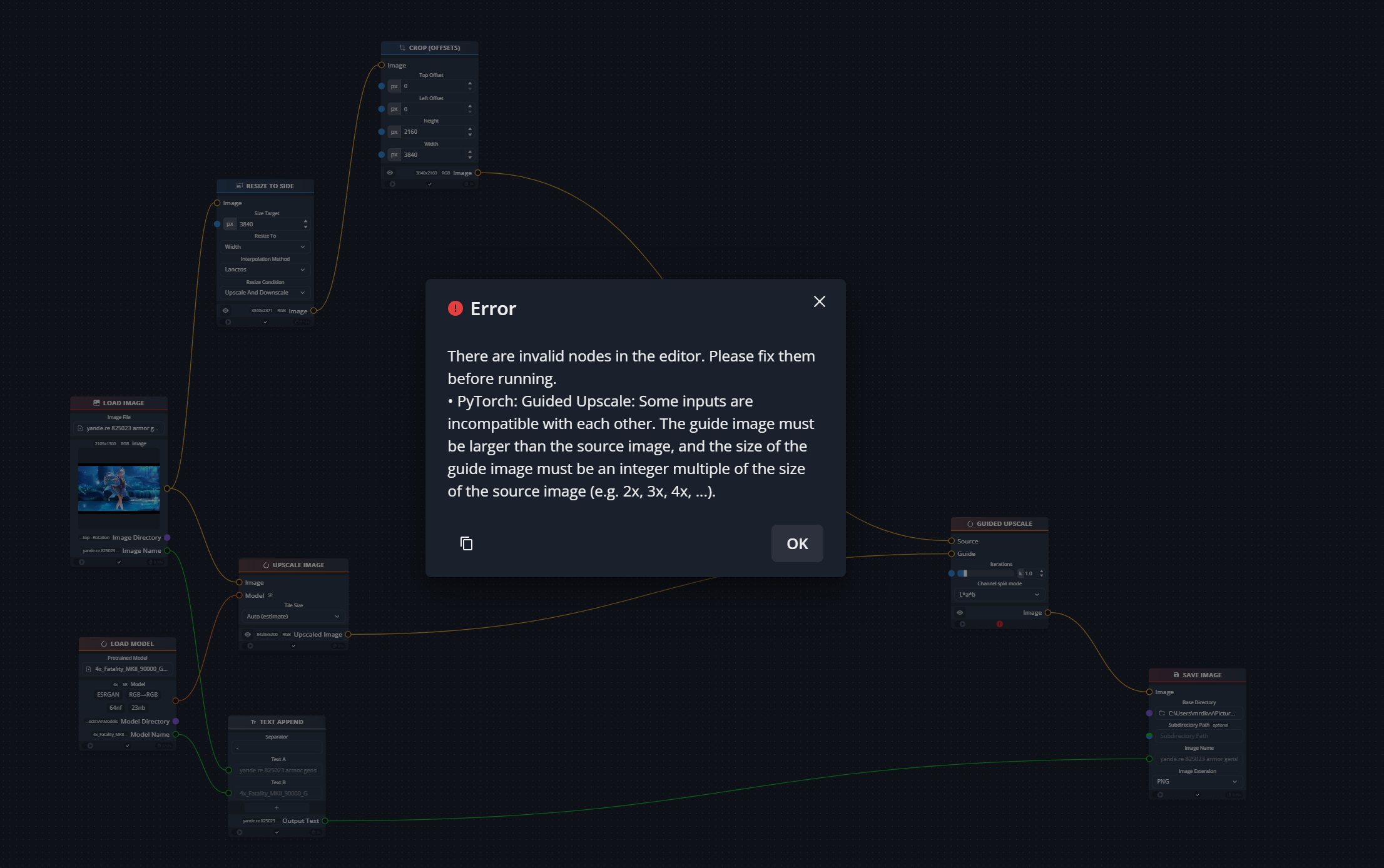 Resizing To Longest Side (Hight or Width) without oversizing? · Issue #1662 · chaiNNer-org ...