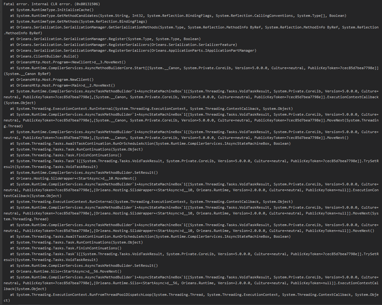Use Of Streams · Issue 6554 · Dotnet Orleans · Github