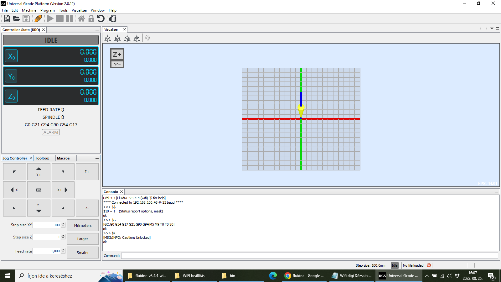 TCP connection faliure - fluidnc-v3.5.1 · Issue #587 · bdring/FluidNC · GitHub