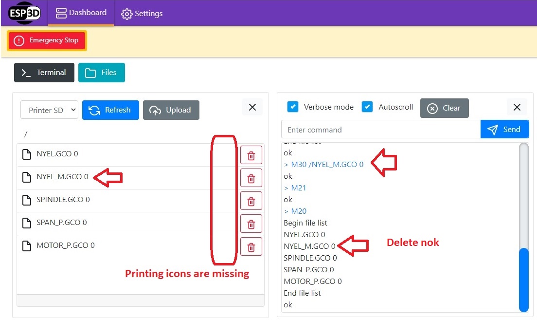 MKS Robin Nano V3.0 - MKS Wifi - file management issue · Issue #25730 · MarlinFirmware/Marlin ...