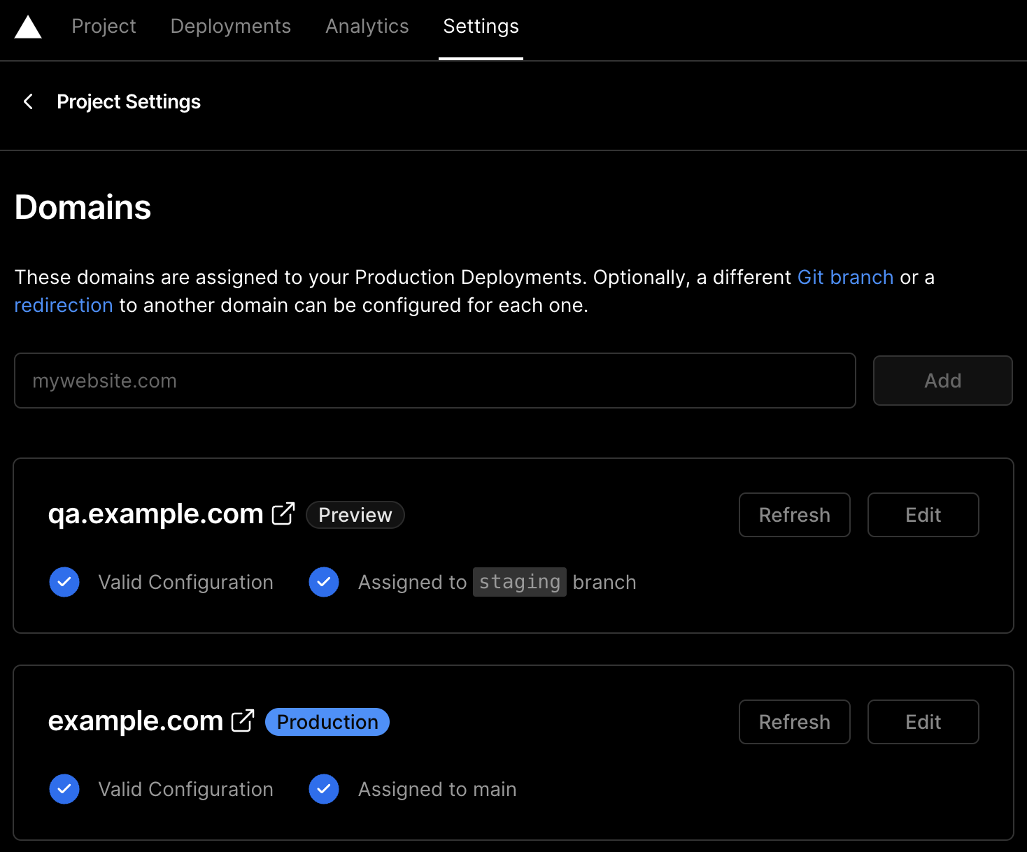 Question Can I Use A Custom Subdomain For Preview Deployments · Vercel Community · Discussion