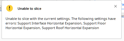 Unable to slice with support interface enabled. · Issue #13759 ...