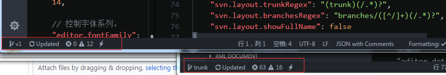 Status bar bug · Issue #224 · JohnstonCode/svn-scm · GitHub