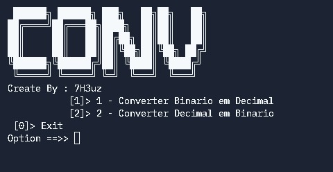GitHub - 7h3uz/Conversor-binario