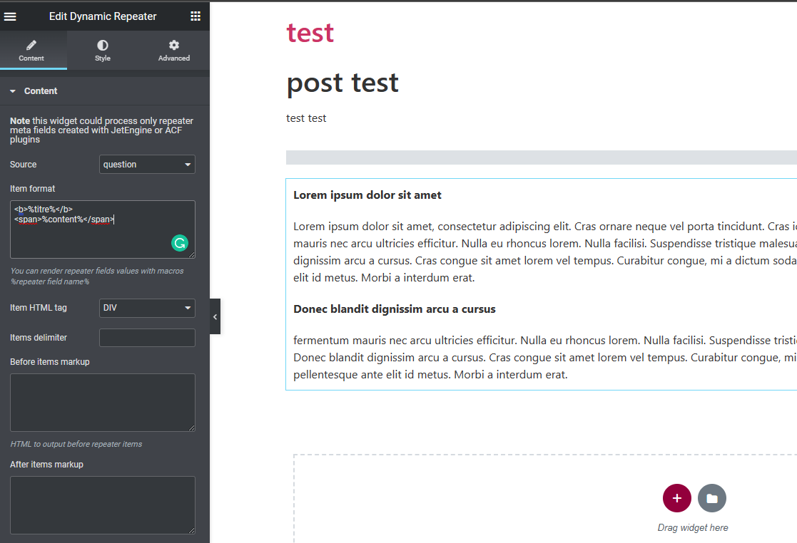 Jetengine Repeater Native dynamic accordion · Issue #6454 · Crocoblock/suggestions · GitHub