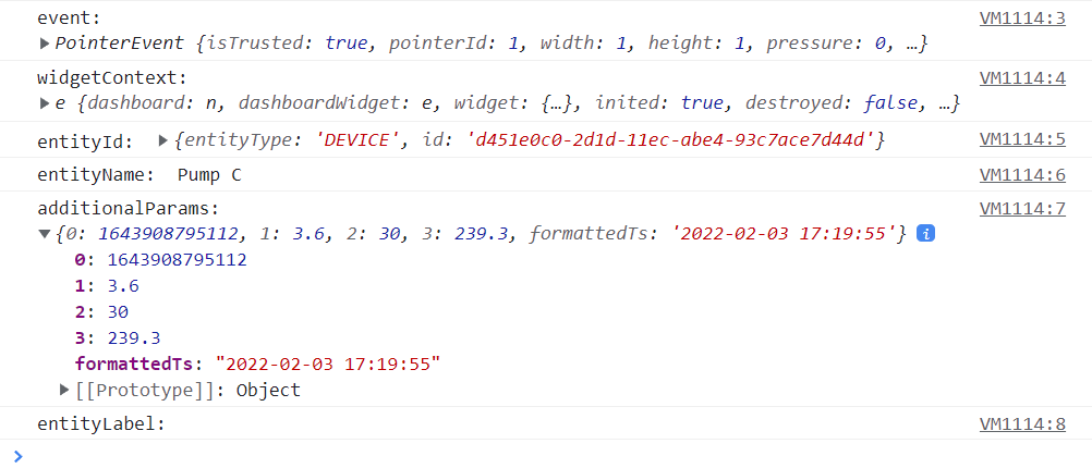How to pass telemetry from TimeSeries Table row · Issue #6004 ...