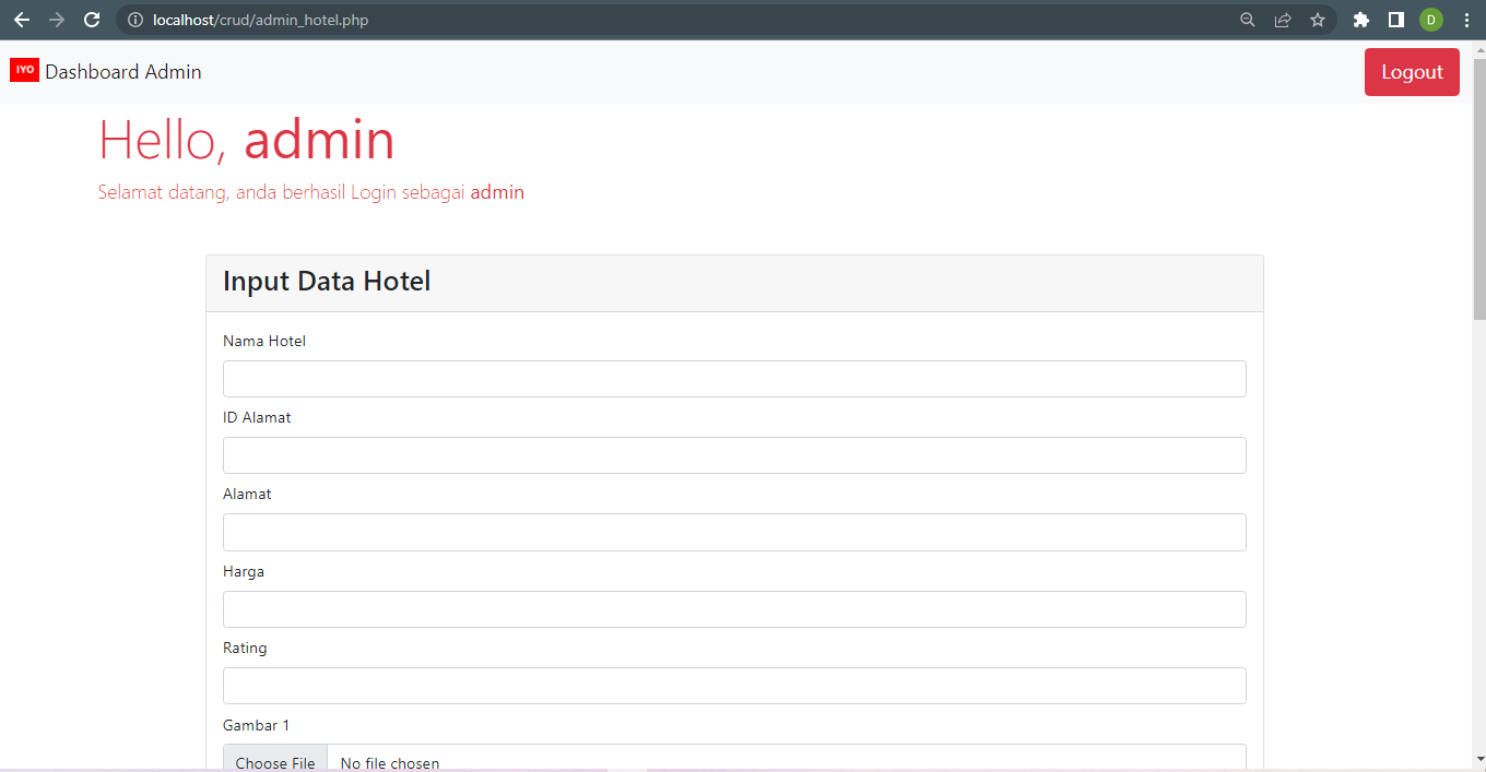 GitHub - Damarreindra/reservasi-hotel