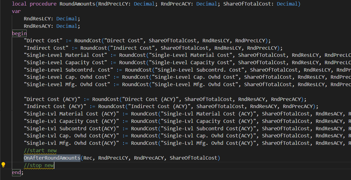 [Event-Request] Table 5896 "Inventory Adjmt. Entry (Order)" · Issue ...