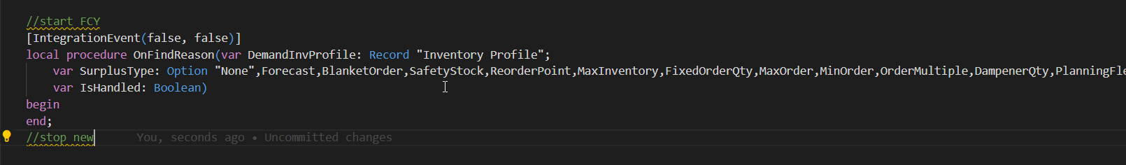 [Event-Request] Codeunit 99000856 "Planning Transparency" OnFindReason ...