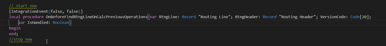 [Event-Request] Codeunit 99000752 "Check Routing Lines ...
